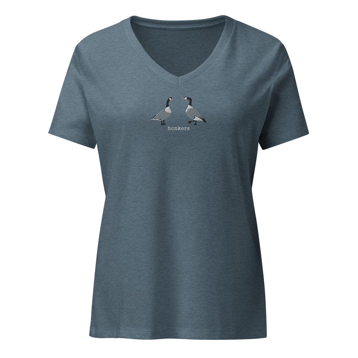 Honkers Women’s relaxed v-neck t-shirt – MoeSews