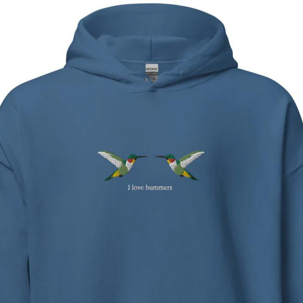 I love hummers Embroidered Unisex Hoodie – MoeSews